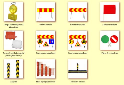 MIJLOACE AUXILIARE DE SEMNALIZARE A LUCRARILOR - Mijloace de...